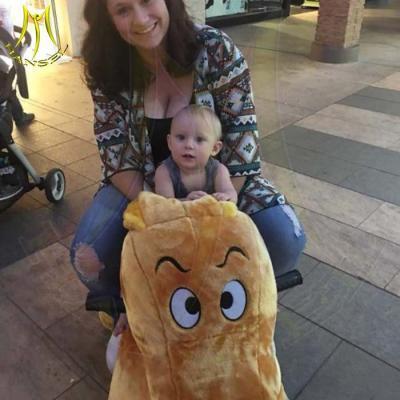 中国 Hansel indoor entertainment stuffed walking rideable animals toy car for mall 販売のため