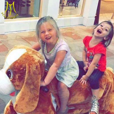 中国 Hansel amusement park games large 4 wheel electric plush animal bike for adults 販売のため