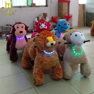 中国 Hansel  cheap rideable animal horse toys coin operated battery animal scooter in mall 販売のため
