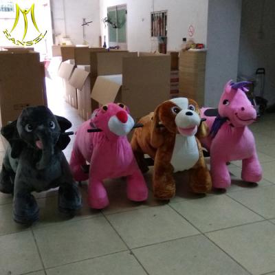 中国 Hansel  Hot selling shopping mall electric mountable animal plush ride 販売のため
