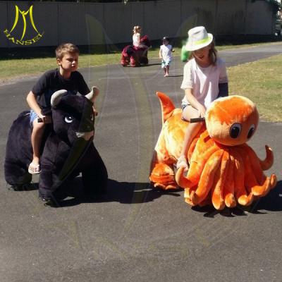中国 Hansel kids safari animals toys cars zebra bike for sale plush animal scooter for indoor and outdoor 販売のため