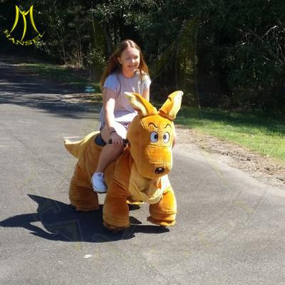 中国 Hansel children zoo animal toy in mall electronic rocking horse 販売のため