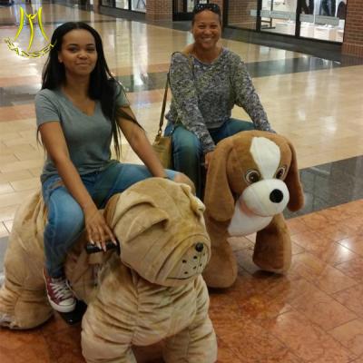 中国 Hansel plush electrical animal toy go cart frame mechanical horse kids rides for sale 販売のため