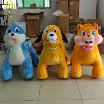 中国 Hansel amusement commercial games electric walking stuffed animal toy ride 販売のため
