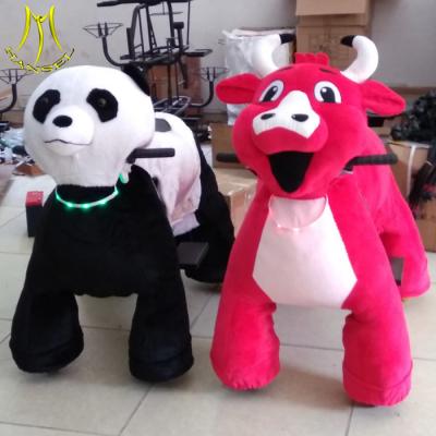 中国 Hansel amusement park games indoor walking plus motorized animals for kids 販売のため
