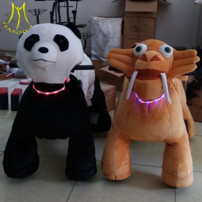 中国 Hansel amusement park walking indoor playground stuffed electric animal scooter 販売のため