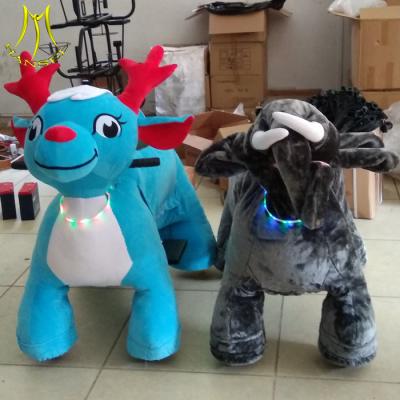 中国 Hansel amusement park games kiddie electric ride on stuffed animals 販売のため