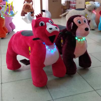 中国 Hansel  children park car animal electric mountable walking animal toy game machine 販売のため