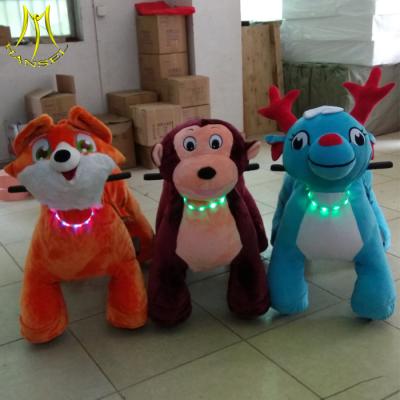 中国 Hansel wholesale walking coin operated amusement park supplies  riding animal products 販売のため