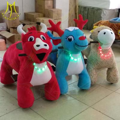 中国 Hansel amusement electronic children electric car rent battery powered animals 販売のため