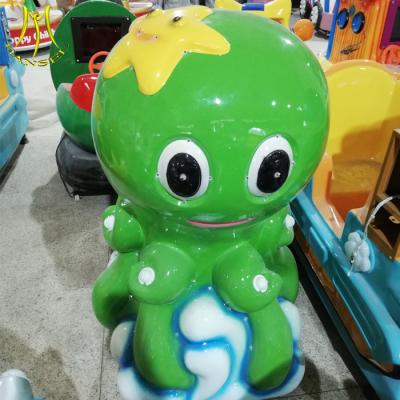 中国 Hansel  amusement park games tank coin operated rides electric swing kiddy ride for shopping mall 販売のため