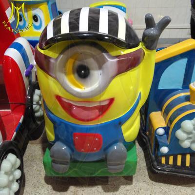 中国 Hansel fiber glass body electronic games amusament coin kiddie rides 販売のため