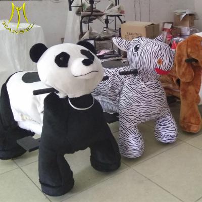中国 Hansel   safari animals toys electric zebra ride kids animal battery scooters in mall 販売のため