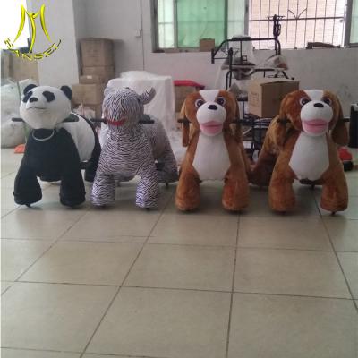中国 Hansel Factory price walking animal toy coin operated children rides car 販売のため