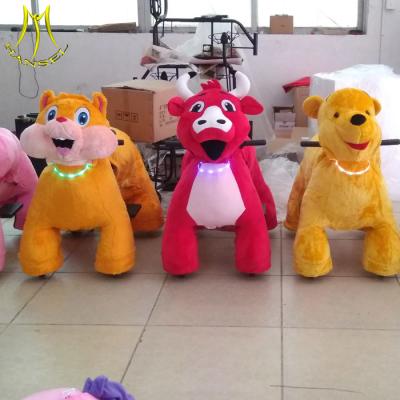 中国 Hansel   coin operated games electric stuffed animals adults can ride 販売のため