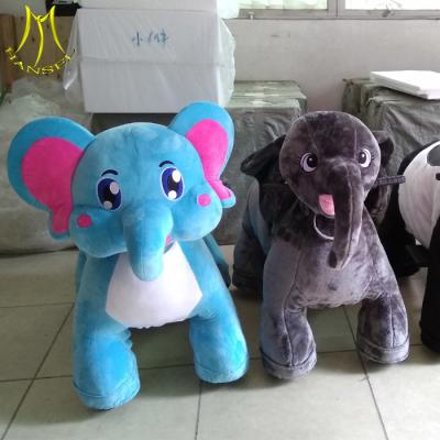 中国 Hansel  hot selling entertainment kids rideable electric motorized animals 販売のため