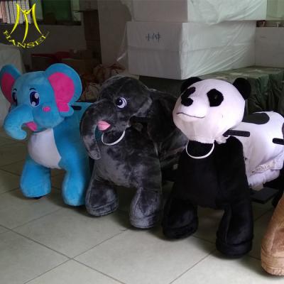 中国 Hansel  adults 4 wheel electric walking bike motorcycle riding toys electric panda for sale 販売のため