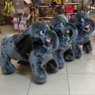 中国 Hansel amusement park kids walking battery operated ride on unicorn 販売のため
