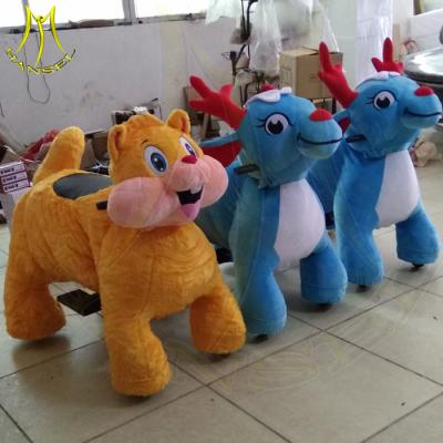 中国 Hansel entertainment kids rideable electric walking  motorized animals 販売のため