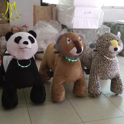 中国 Hansel Walking animal scooterplush electronic kid riding horse toy shopping mall 販売のため