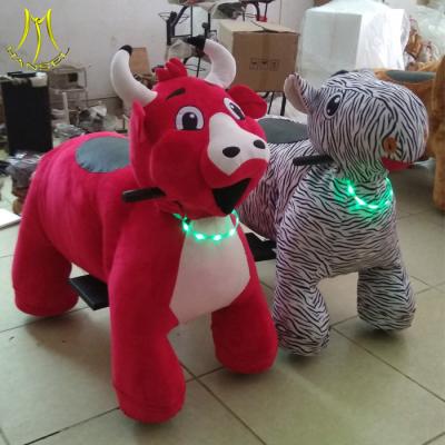 中国 Hansel  amusement plush animal design electric kids entertainment equipment 販売のため