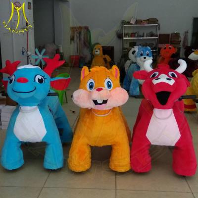 中国 Hansel hot selling electric walking horse toy for kids in shopping mall 販売のため