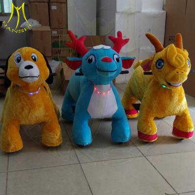 中国 Hansel battery operated toy for kids rideable electric motorized animals 販売のため