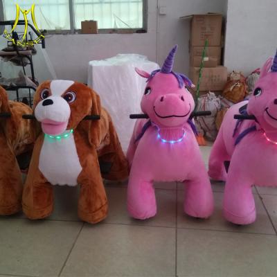 China Hansel   children electric car rent battery powered animals for shopping centers for sale