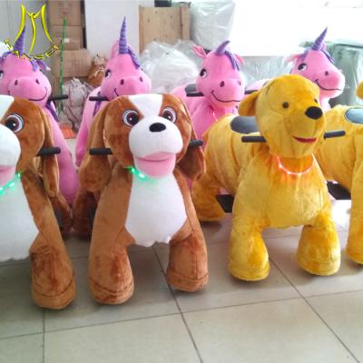 中国 Hansel battery powered animal walking bike for adults zoo equipment funny amusement park games fun rides on animal 販売のため
