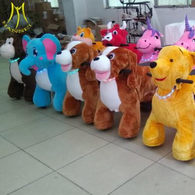 中国 Hansel  cheap amusement battery powered walking animal bike for adults 販売のため