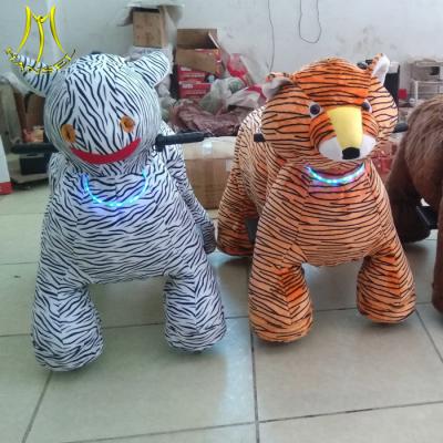 中国 Hansel 2018 kids fun bull ride machine animal entertainment plush ride for mall 販売のため