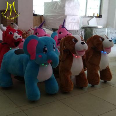 中国 Hansel  children electric coin operated ride toy animal mall scooters 販売のため