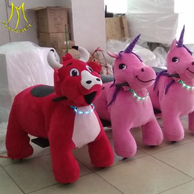中国 Hansel kids rides motorcycle for sale amusement ride hot plush stuffed safari animal 販売のため