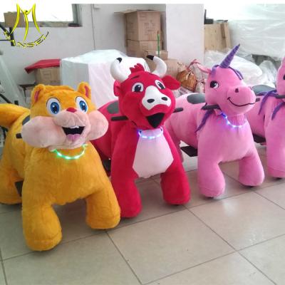 中国 Hansel Guangzhou toy animal dinosaur animal park rider  child ride on toy unicorn 販売のため