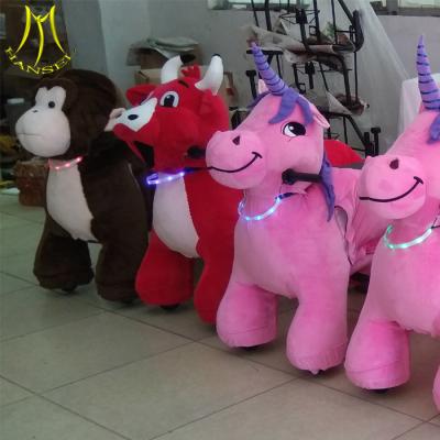 中国 Hansel shopping funny mall animal toy children electric car ride on dinosaurs park 販売のため