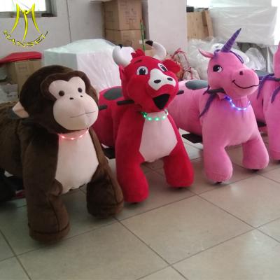 中国 Hansel plush ride on animal bike for kids unicorn manufacturer 販売のため