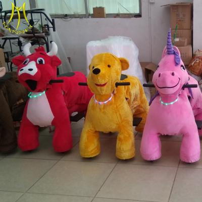 中国 Hansel Children walking ride 4 wheels animal toys for shopping mall 販売のため