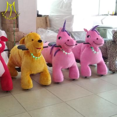中国 Hansel  cheap mall kids riding horse toy  adult ride on toys motorized animal scooters 販売のため