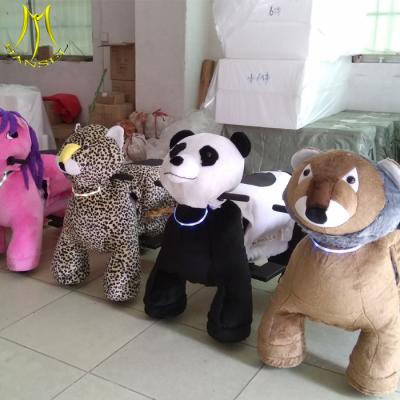 中国 Hansel amusement park electric battery operated animal walking toys 販売のため