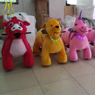 中国 Hansel commercial  children amusement cars rides kiddie ride on electric animals 販売のため