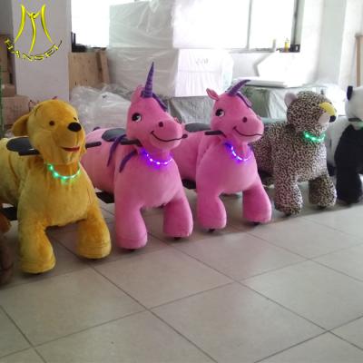 Hansel children Zoo animals toys battery powered walking pets animal unicorn rides