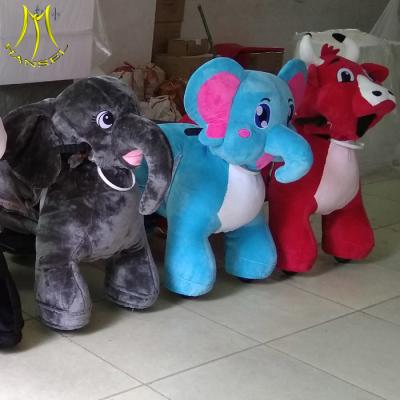 中国 Hansel dinosaur animals mechanised animals zippy battery animal walking rider toys electric 販売のため