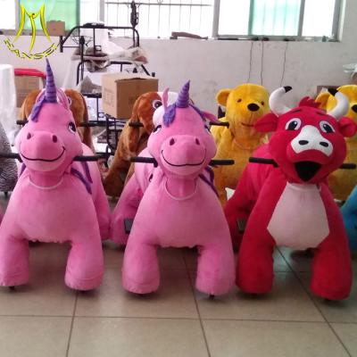 中国 Hansel  theme park equipment for sale rideable animal amusement park ride game 販売のため