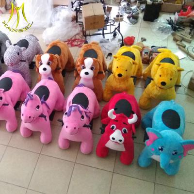 中国 Hansel  kids ride on animals toy electric stuffed animals adults can ride for outdoor playground 販売のため