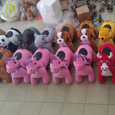 中国 Hansel shopping mall battery motorized animals bike kids animal mechanical riders 販売のため