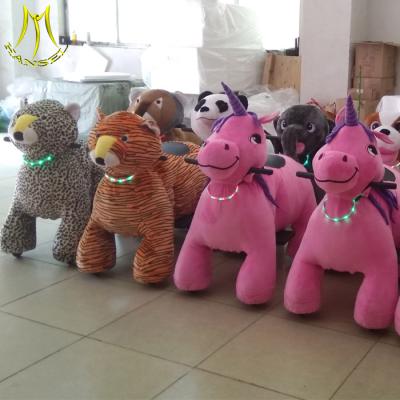 中国 Hansel  animal amusement park rides animal coin horse animal ride unicorn 販売のため