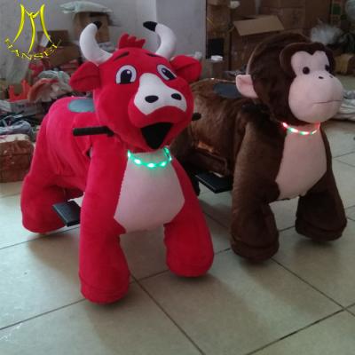 中国 Hansel  coin operated go karts large plush horses animal electric scooter without coin 販売のため