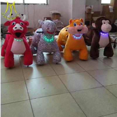 中国 Hansel Family ride on toys battery powered plush animal electric scooter 販売のため