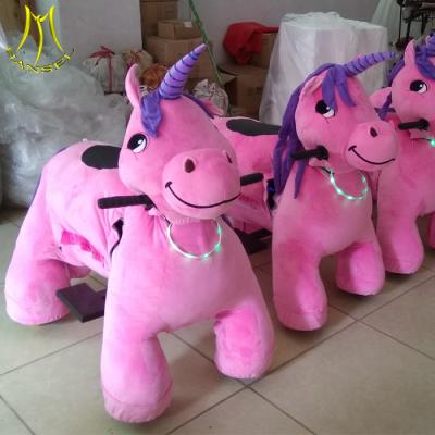 中国 Hansel  coins animals operated scooter amusement park rides 2018 ride on animals 販売のため