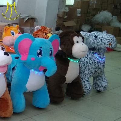 中国 Hansel    amusement park moving electric mountable plush motorized animal for kids 販売のため